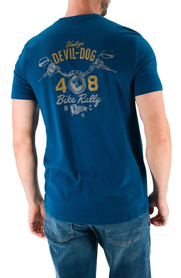 DEVIL-DOG DUNGAREES Bike Rally Graphic Tee