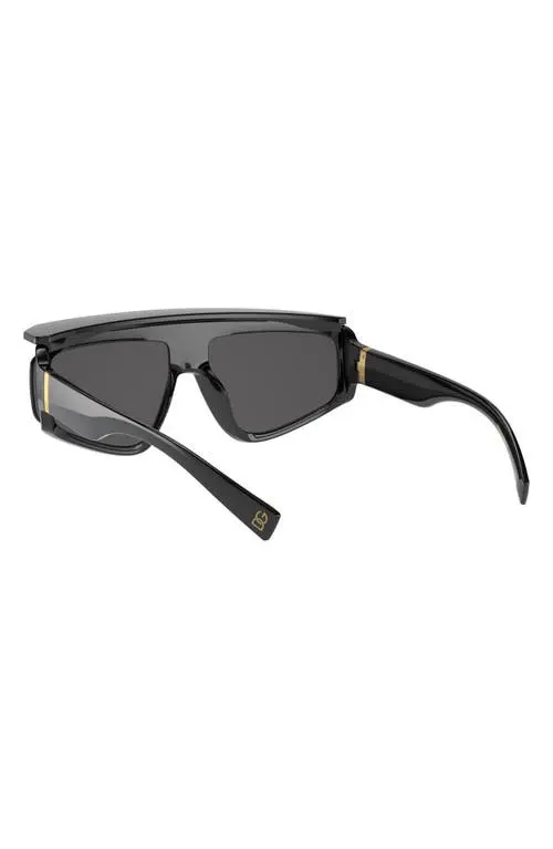 Dolce & Gabbana 146mm Rectangular Sunglasses - Black