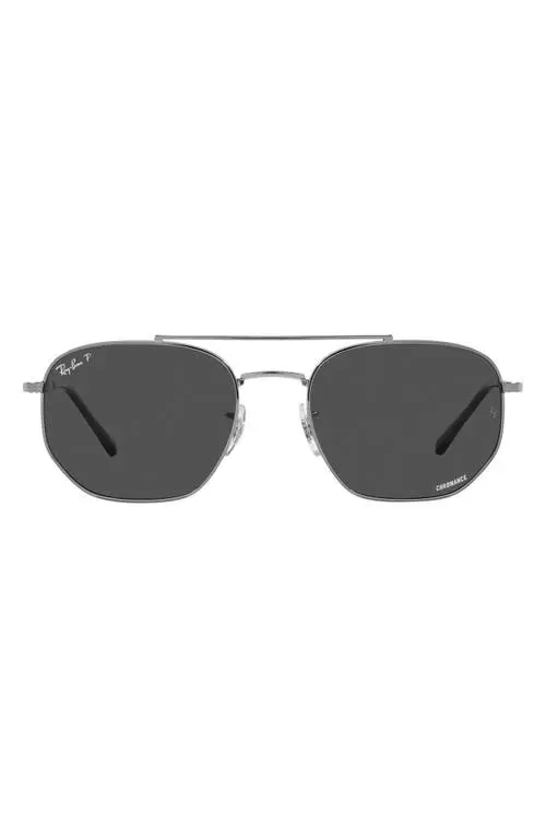Ray-ban 57mm Polarized Sunglasses - Gunmetal