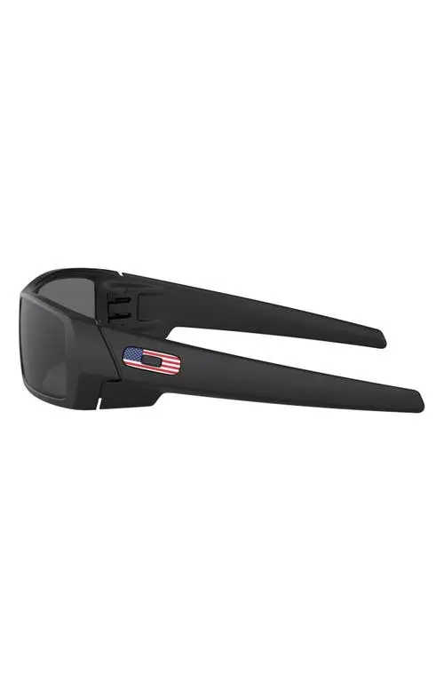 Oakley Gascan® Rectangular Sunglasses - Matte Black