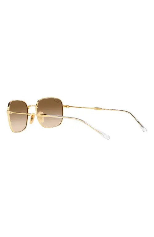 Ray-ban 57mm Pillow Sunglasses - Gold Flash