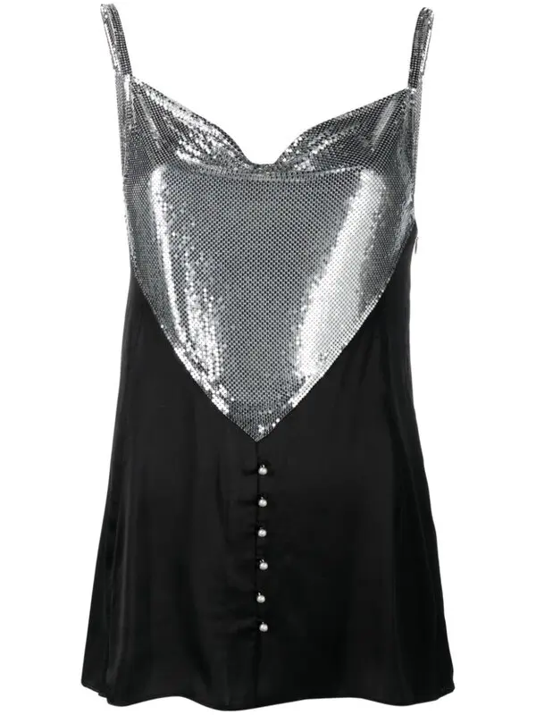 Rabanne Chainmail Paneled Vest