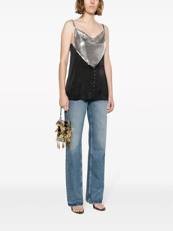 Rabanne Chainmail Paneled Vest