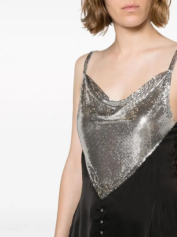 Rabanne Chainmail Paneled Vest