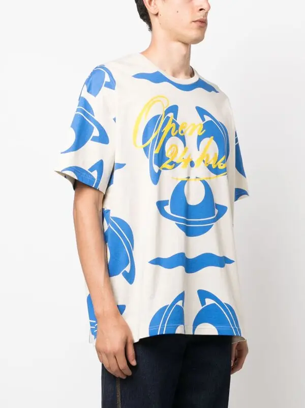 VIVIENNE WESTWOOD Open24h Graphic Print T-shirt