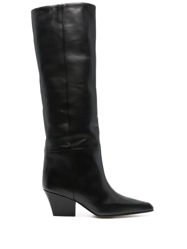 Paris Texas Knee-high Leather Boots