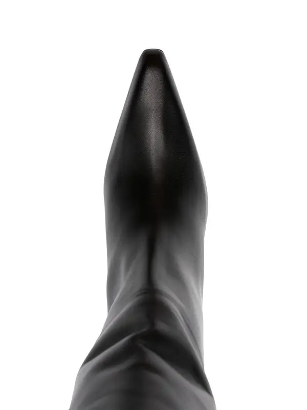 Paris Texas Knee-high Leather Boots