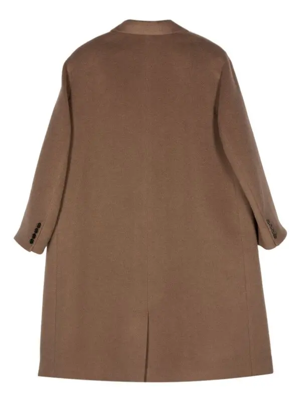 Saint Laurent Single-breasted Long Coat