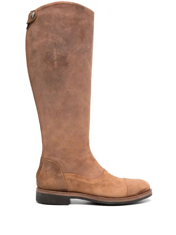 ALBERTO FASCIANI Zipped Knee-length Boots