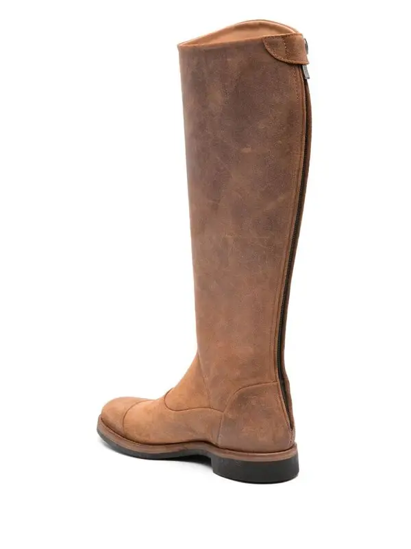 ALBERTO FASCIANI Zipped Knee-length Boots
