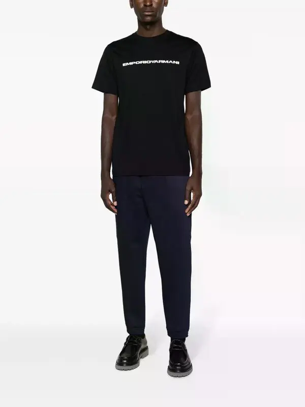Emporio Armani Logo-print Cotton T-shirt