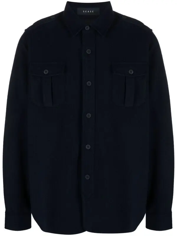 Sease Virgin Wool-blend Shirt Jacket