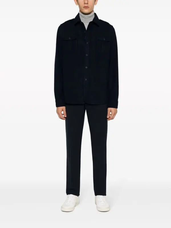 Sease Virgin Wool-blend Shirt Jacket