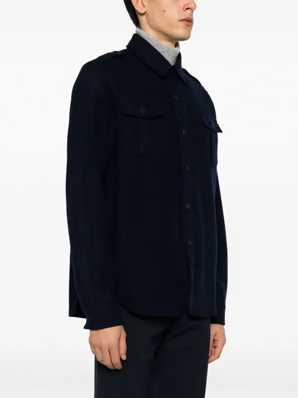 Sease Virgin Wool-blend Shirt Jacket