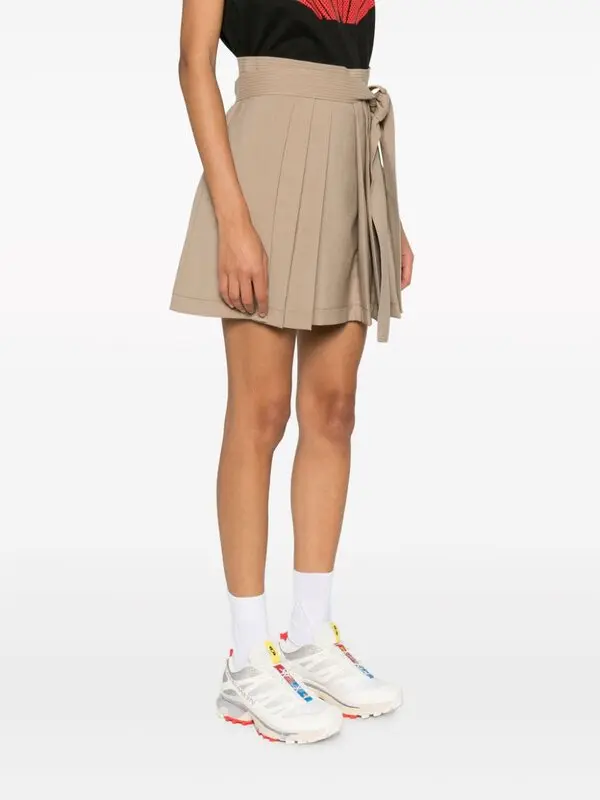 Kenzo Pleated Mini Skirt
