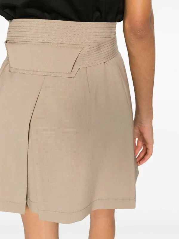 Kenzo Pleated Mini Skirt
