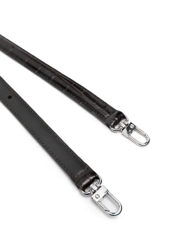 TOTEME Double Clasp Leather Belt