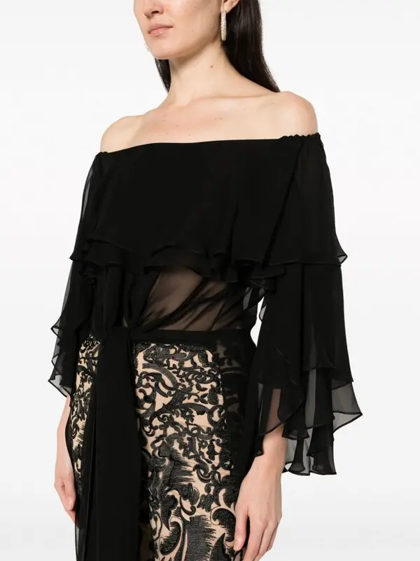 GEMY MAALOUF Bardot Neckline Top
