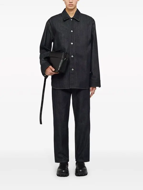 JIL SANDER Long-sleeve Denim Shirt