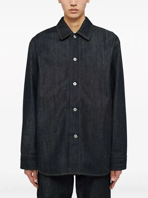 JIL SANDER Long-sleeve Denim Shirt