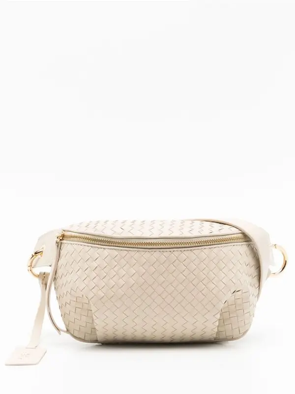 STUDIO CHOFAKIAN Orsay Interwoven Belt Bag - Neutrals