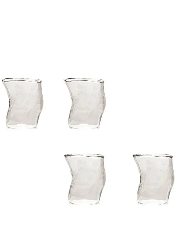 SELETTI X Diesel Spring Water Glasses - Neutrals