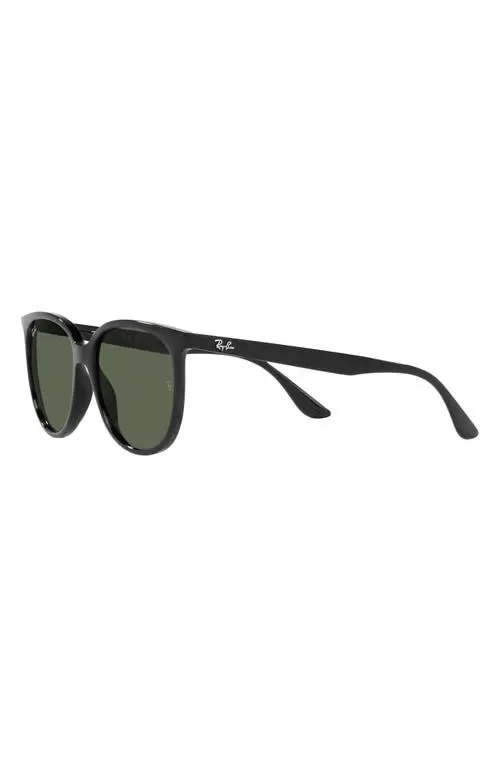Ray-ban 54mm Square Frame Sunglasses - Black