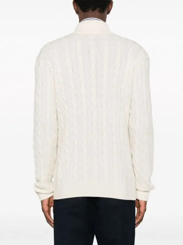 Polo Ralph Lauren Logo-embroidered Wool-blend Jumper