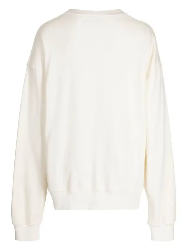 NAHMIAS Bunny-print Cotton Sweatshirt - Yellow
