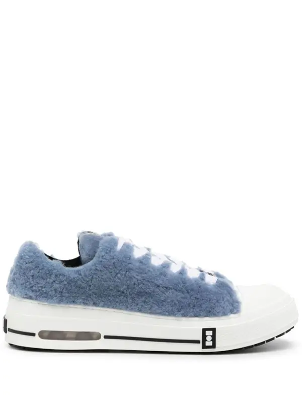 NAHMIAS Five-o Logo-patch Sneakers - Blue