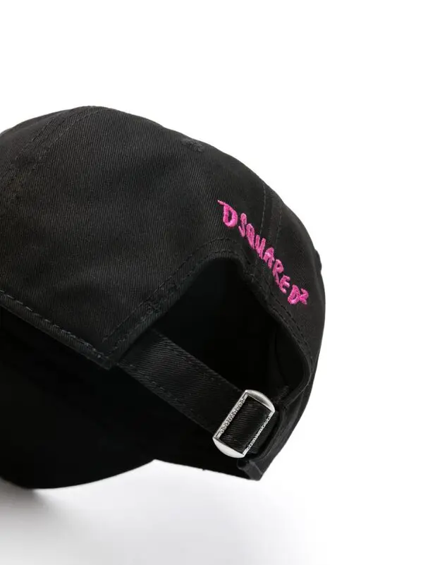 Dsquared2 Logo-appliqué Baseball Cap