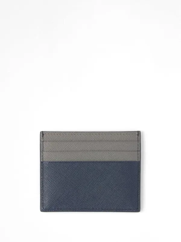 Prada Logo-plaque Leather Cardholder