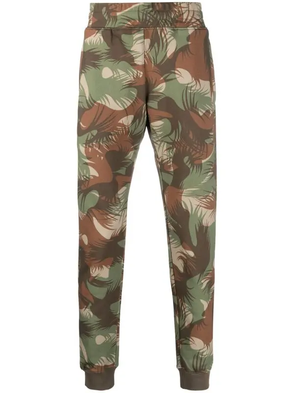Moschino Camouflage-print Cotton Track Pants