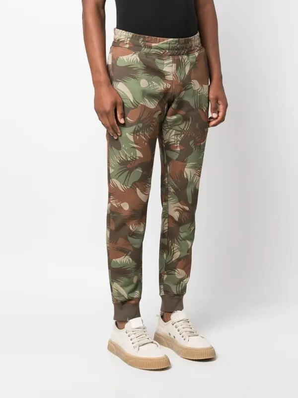 Moschino Camouflage-print Cotton Track Pants