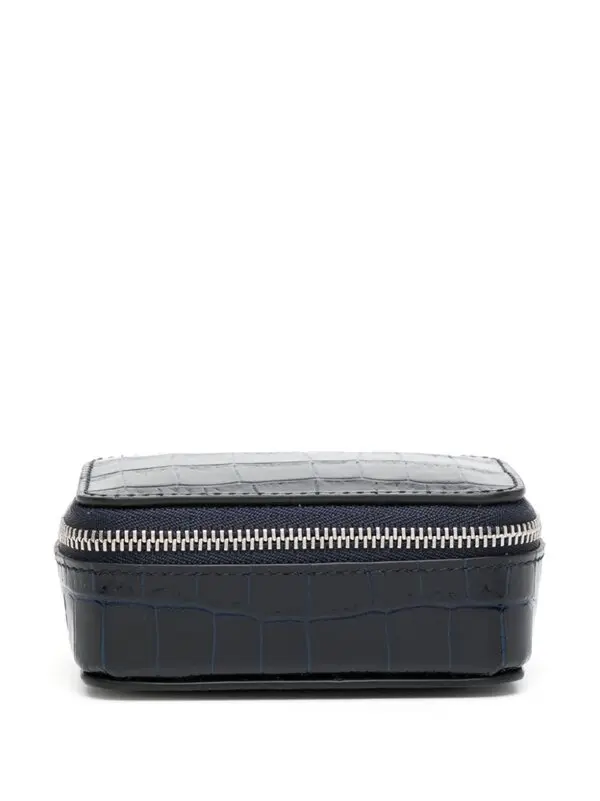 Smythson Crocodille-effect Leather Box