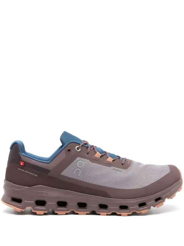 On Cloudvista Panelled Running Sneakers - Purple
