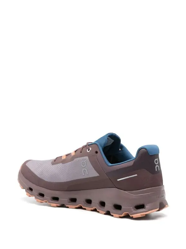 On Cloudvista Panelled Running Sneakers - Purple