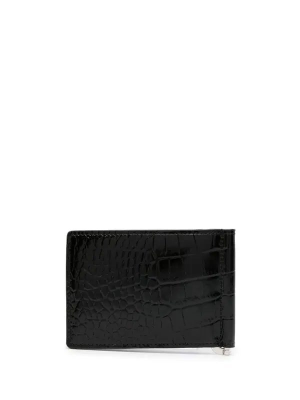 Versace Medusa-plaque Leather Bi-fold Wallet
