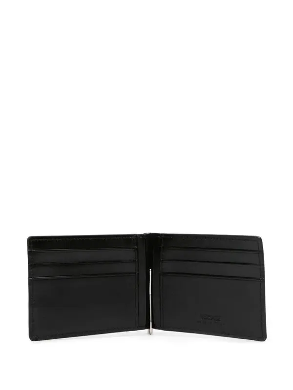 Versace Medusa-plaque Leather Bi-fold Wallet