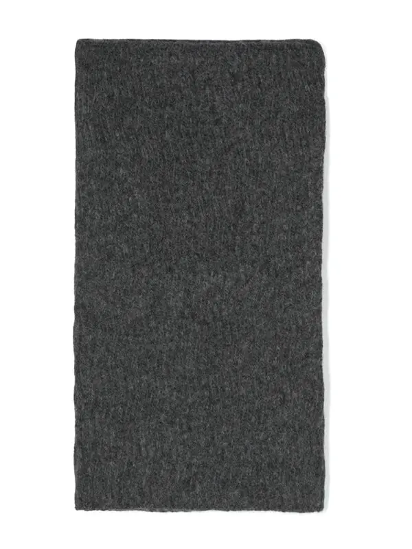 Filippa K Chunky-knit Wraparound-style Scarf - Grey