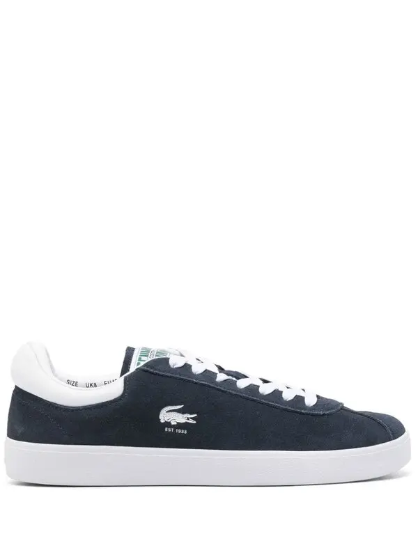 Lacoste Logo-debossed Suede Sneakers
