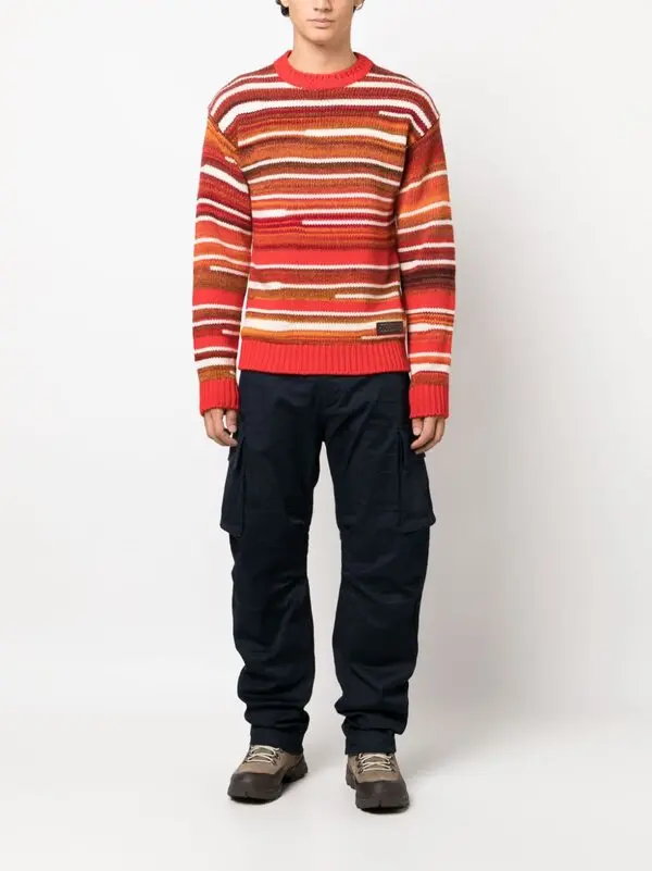 Dsquared2 Logo-print Cargo Trousers - Blue