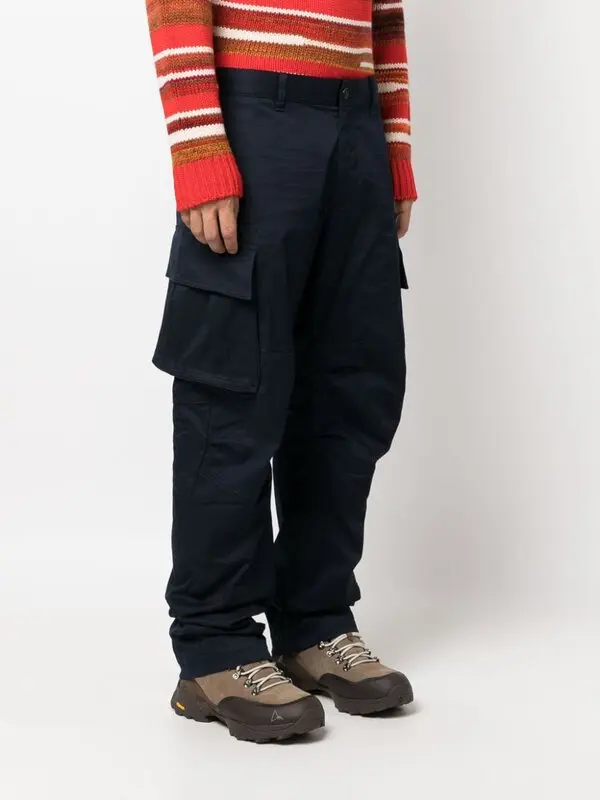 Dsquared2 Logo-print Cargo Trousers - Blue