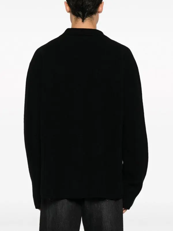 LANEUS Long-sleeved Button-up Cardigan