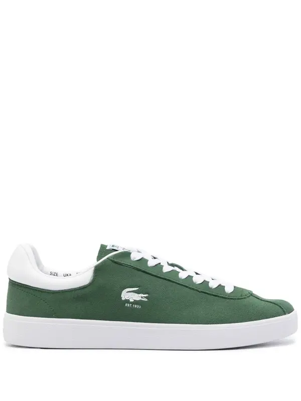 Lacoste Logo-debossed Suede Sneakers