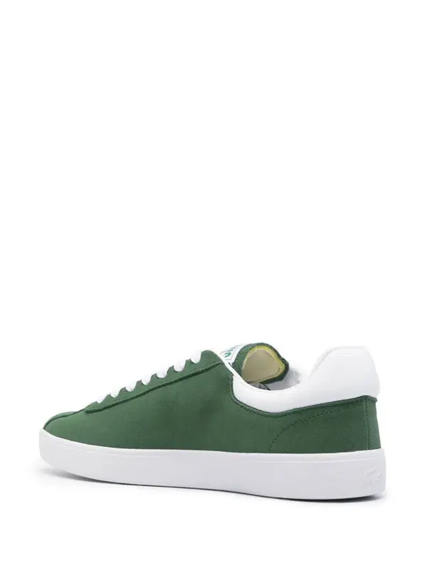 Lacoste Logo-debossed Suede Sneakers