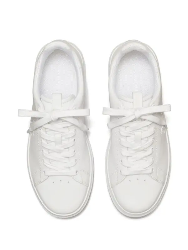Tory Burch Double T Howell Court Sneakers - White