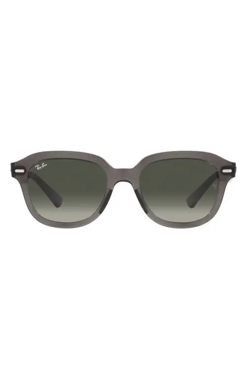 Ray-ban 51mm Gradient Square Sunglasses - Grad Grey