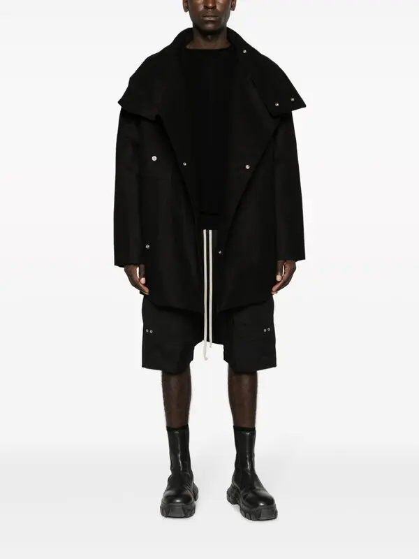 Rick Owens Jumbo Funnel-neck Down Coat