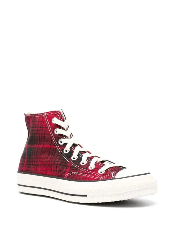 CONVERSE Chuck 70 Plaid Hi-top Sneakers